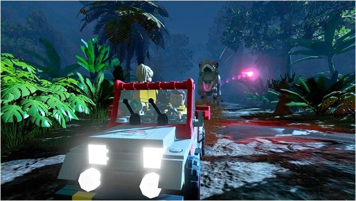 Software Pyramide PS4 Lego Jurassic World Berlet Technikerleben